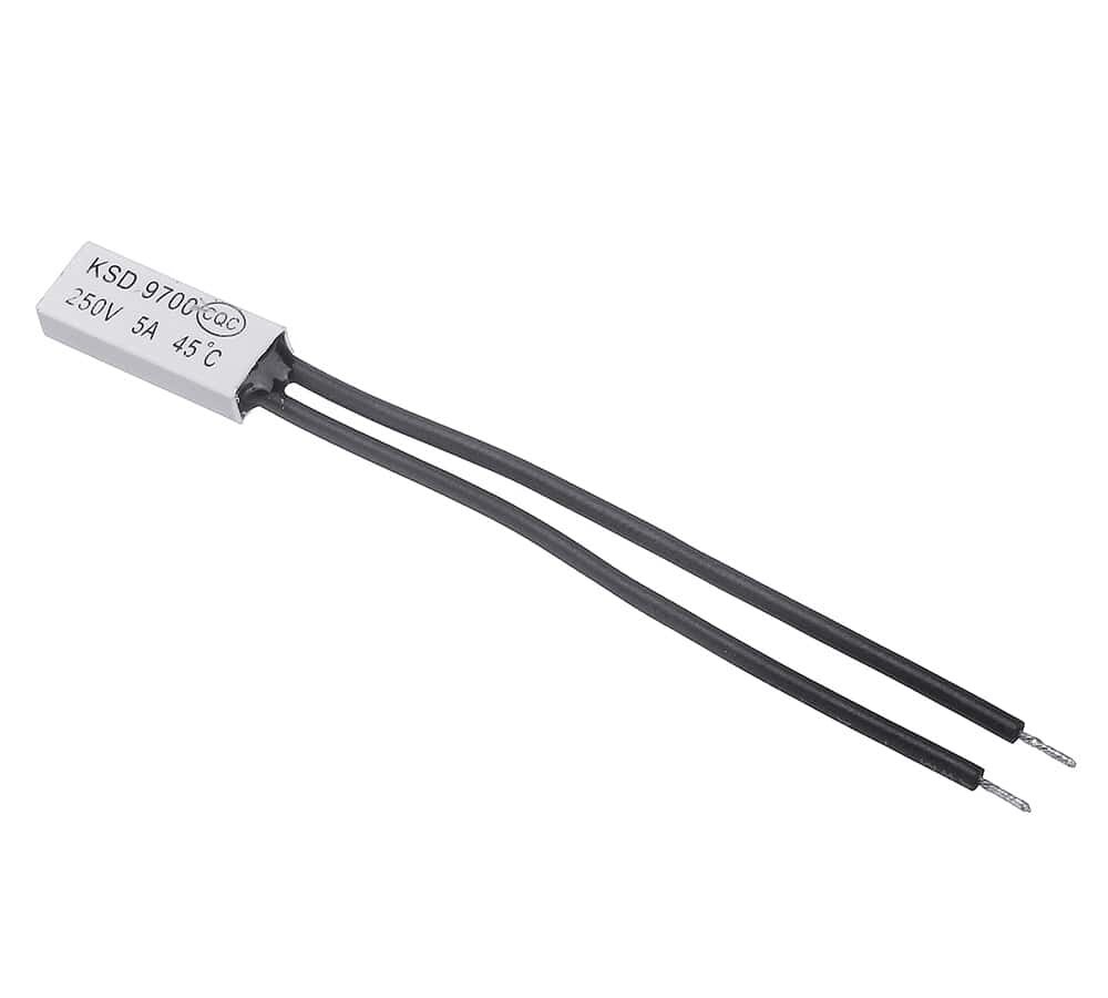 Термостаты ksd 9700PL 40-95NС 250v 5a пластиковые нормально закрытые