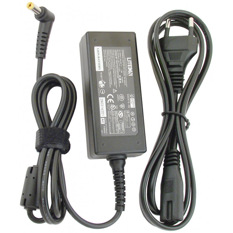 Блок питания (оригинал) для ноутбуков Acer 19V 2.37A 65W 3.0x1.1mm