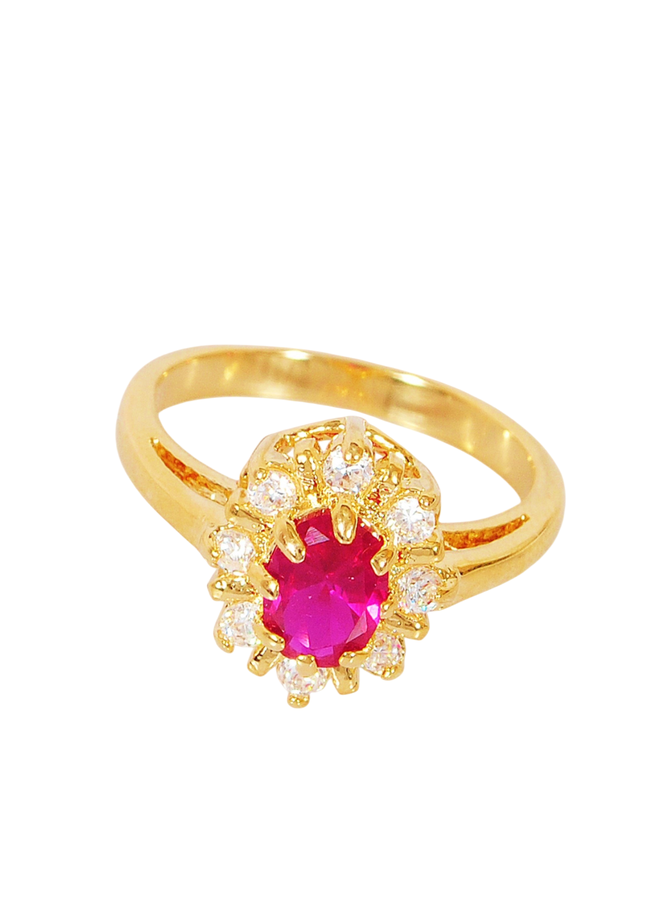 Кольцо, корунд