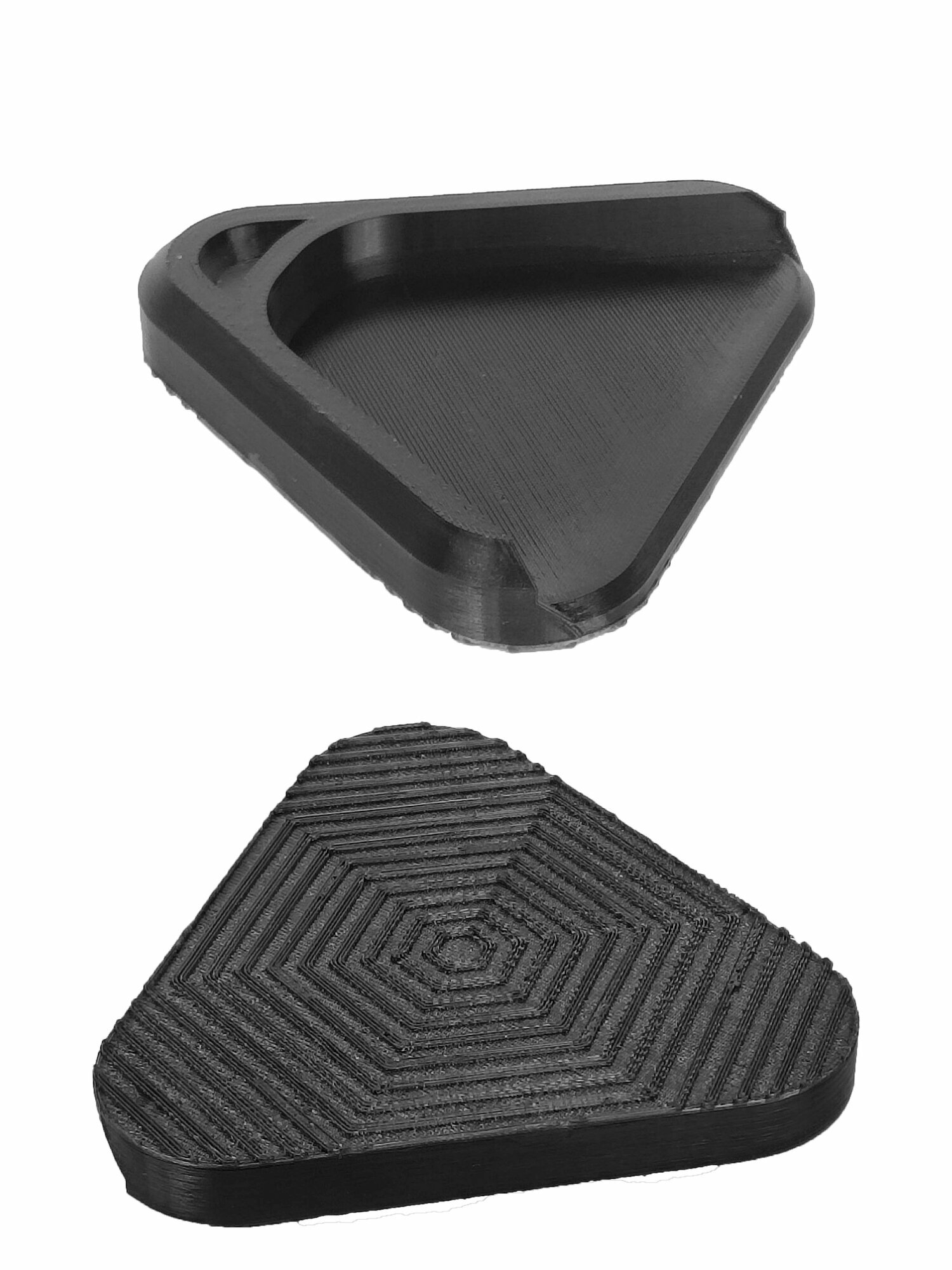 Подставка для мото, пластик чёрная