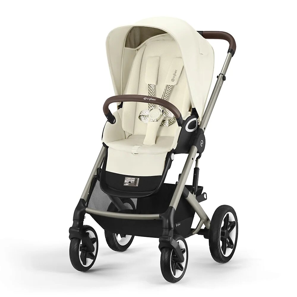 Прогулочная коляска Cybex Talos S Lux, цвет Seashell Beige TPE (Кремовый), артикул производителя 522005071