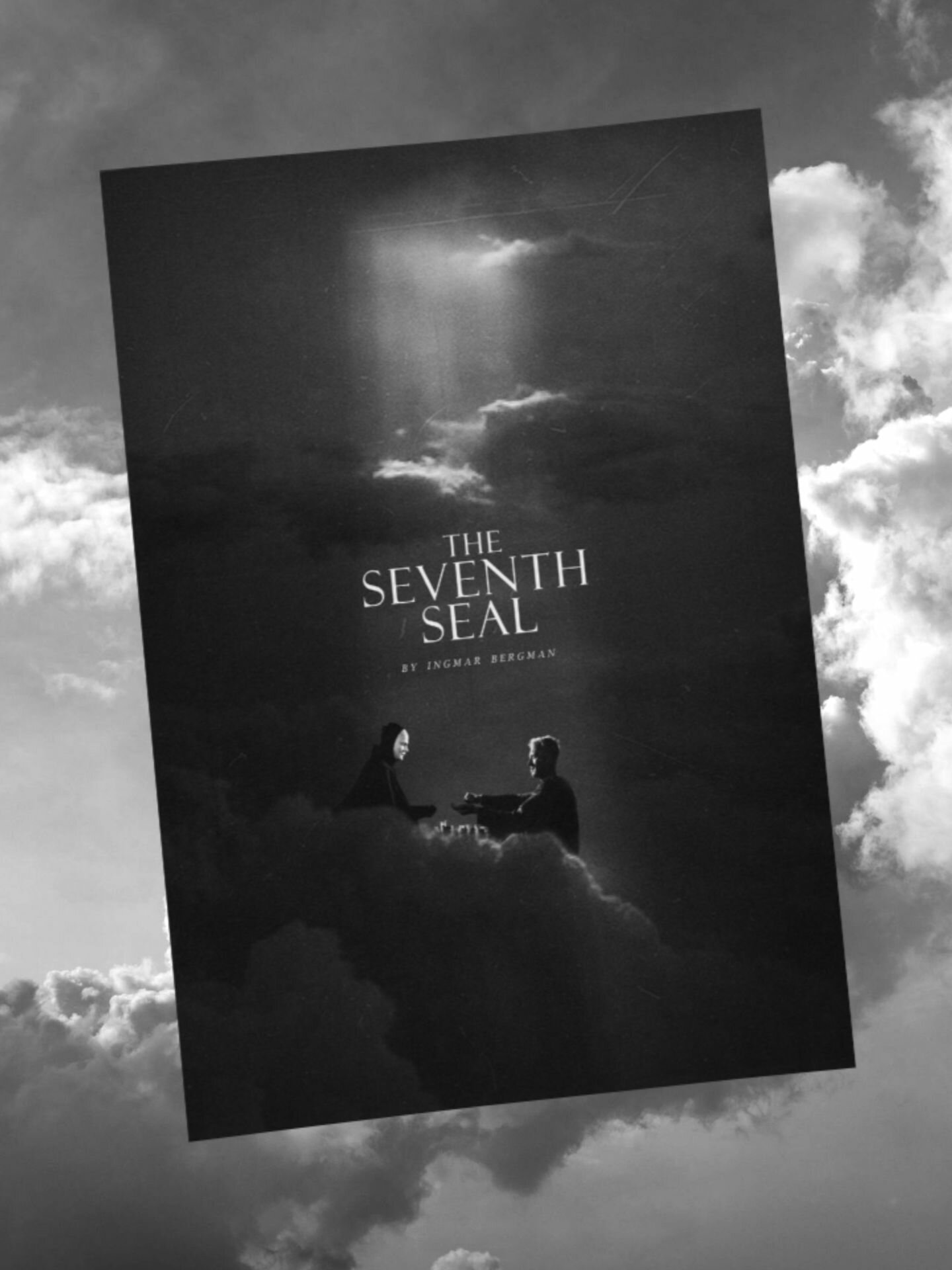 Постер pinterest "Седьмая печать", 29х42, А3, глянцевый