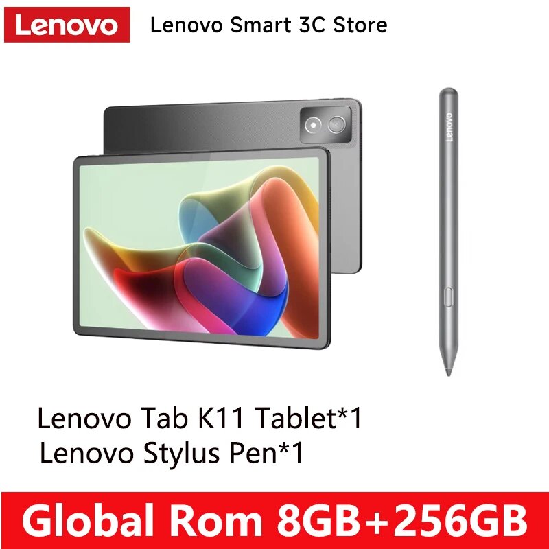 Планшет Lenovo K11, 11.5", 8/256ГБ, Wi-Fi, Android