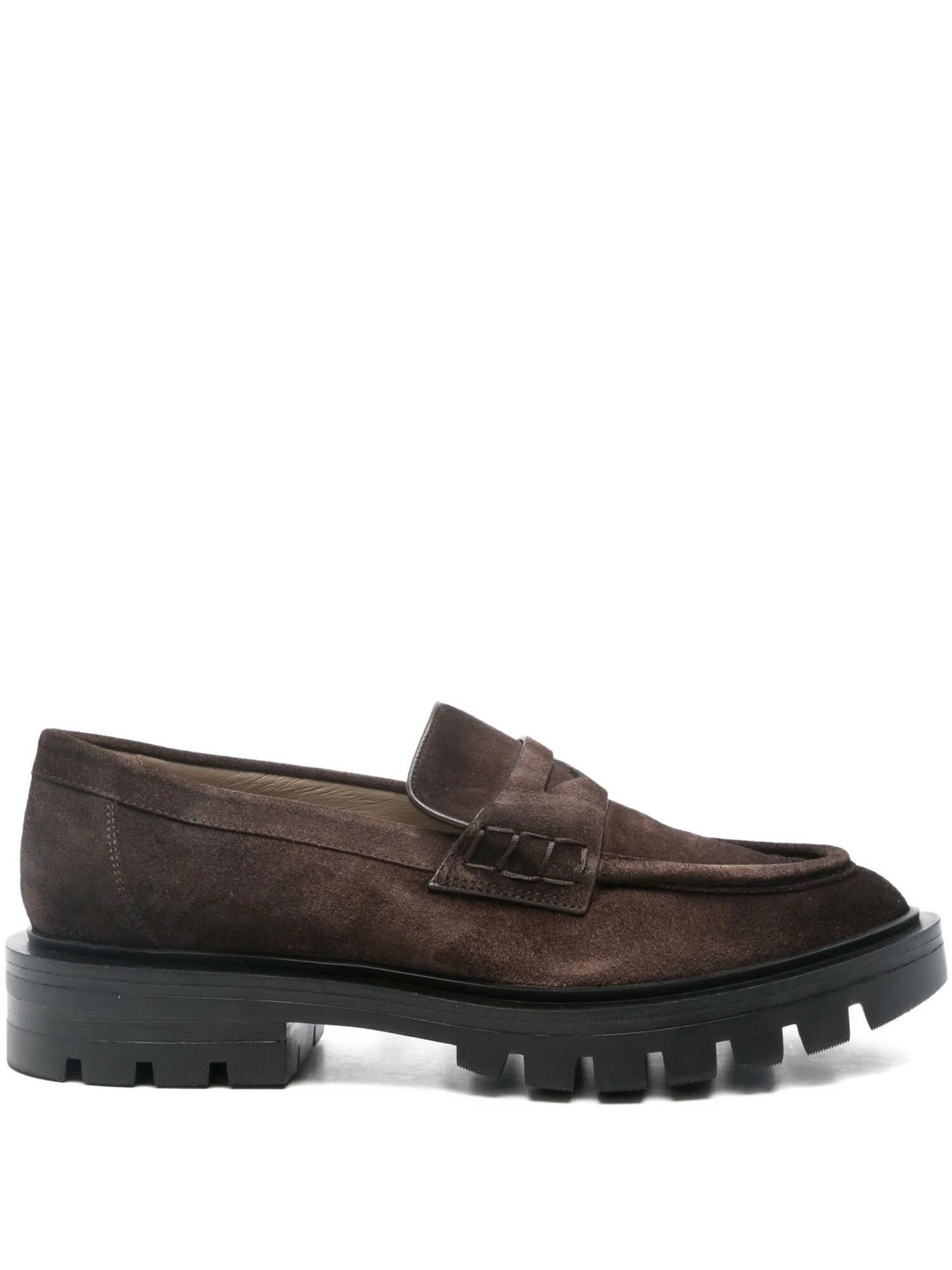 Лоферы Suede penny loafers