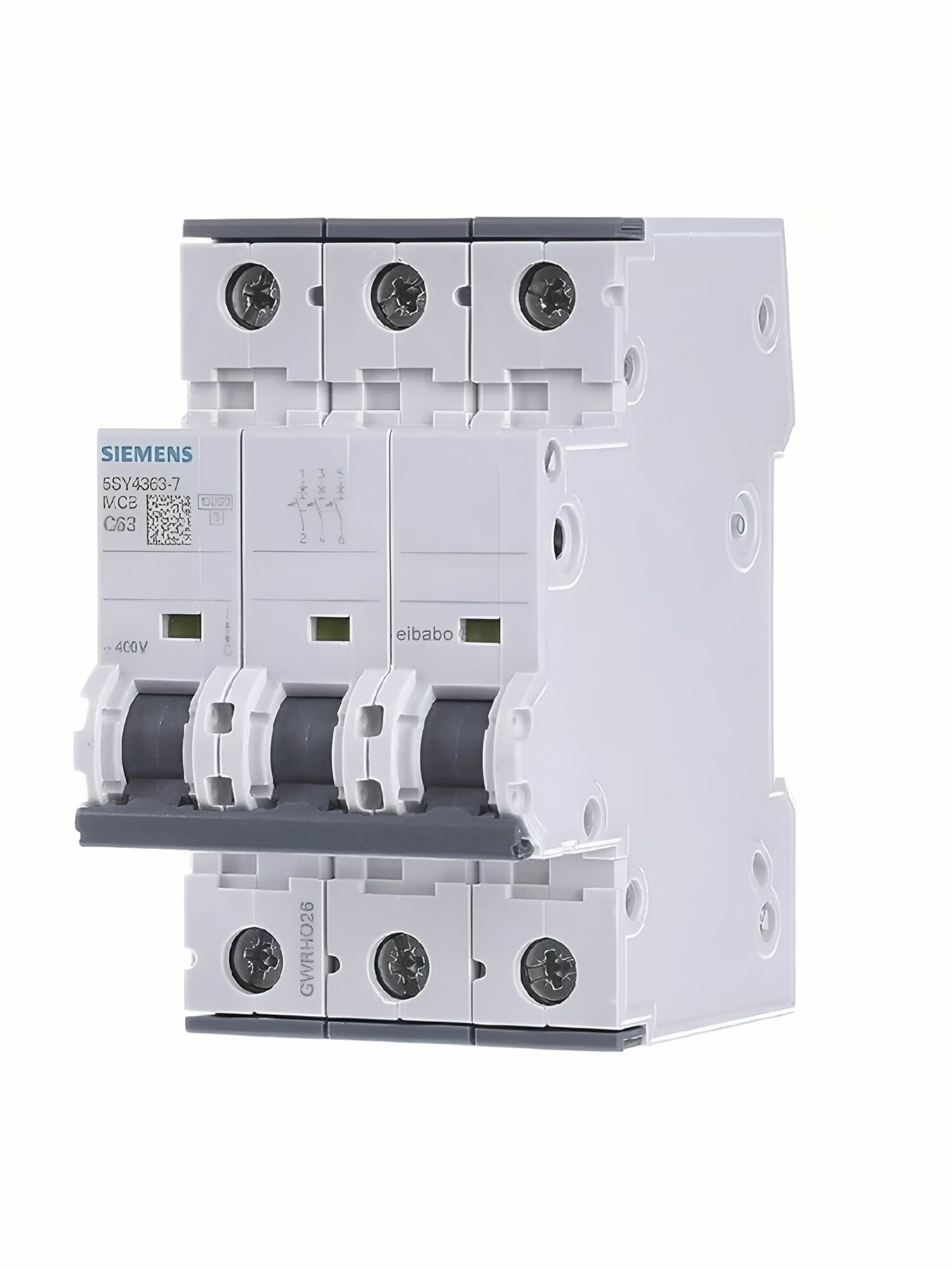 Автоматический выключатель 3Р 16А, 400В C Siemens