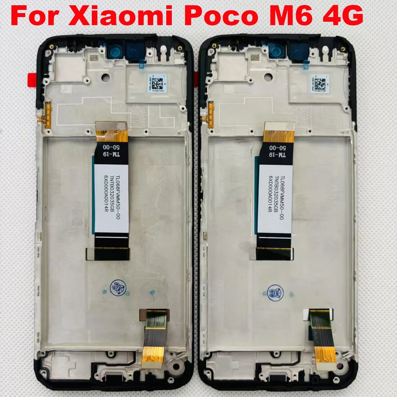 6,79 "оригинал для Xiaomi Poco M6 4G 2404APC5FG ЖК-дисплей с цифровым преобразователем сенсорного экрана для Poco M6 4G Замена экрана lcd with frame