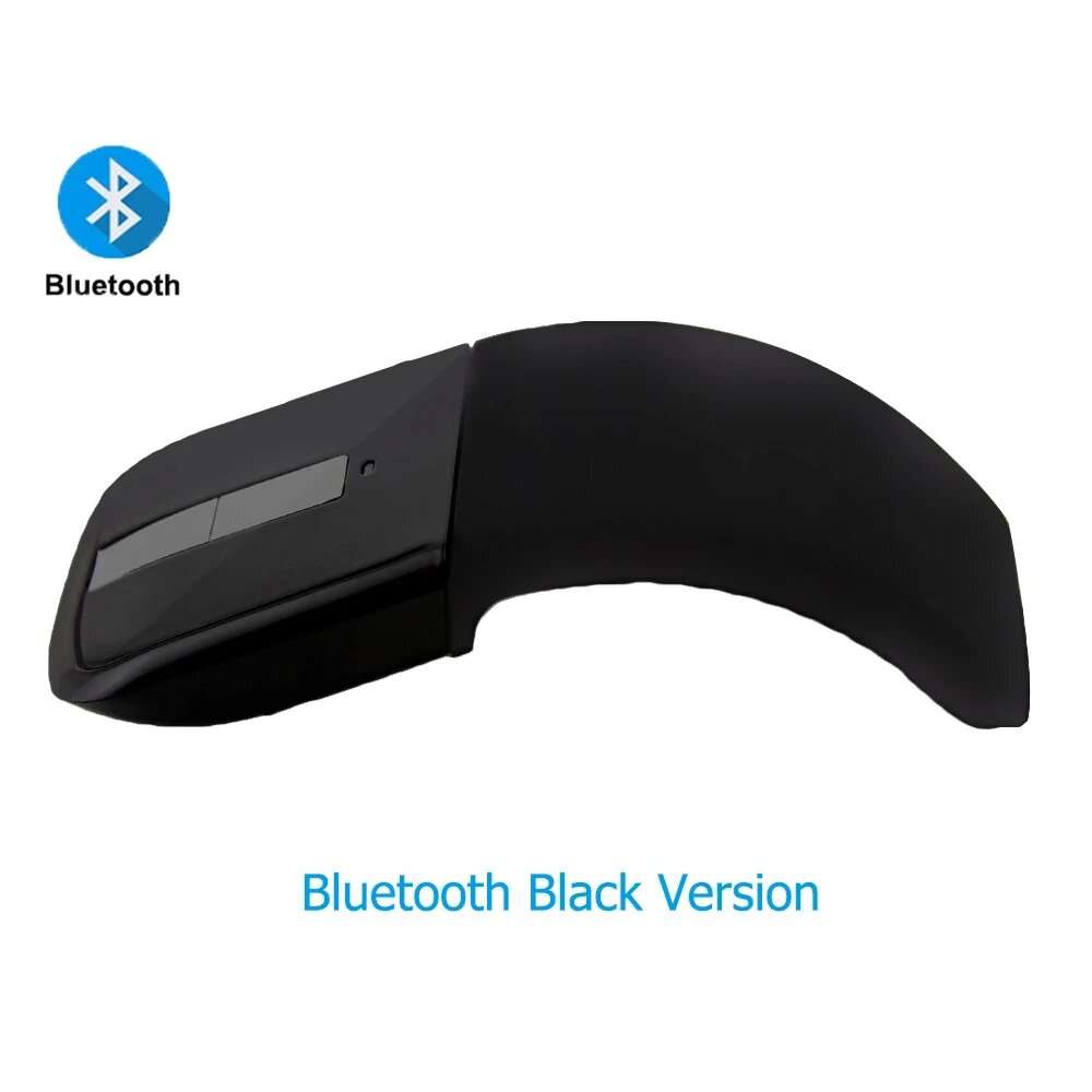 Bluetooth мышь складная черная