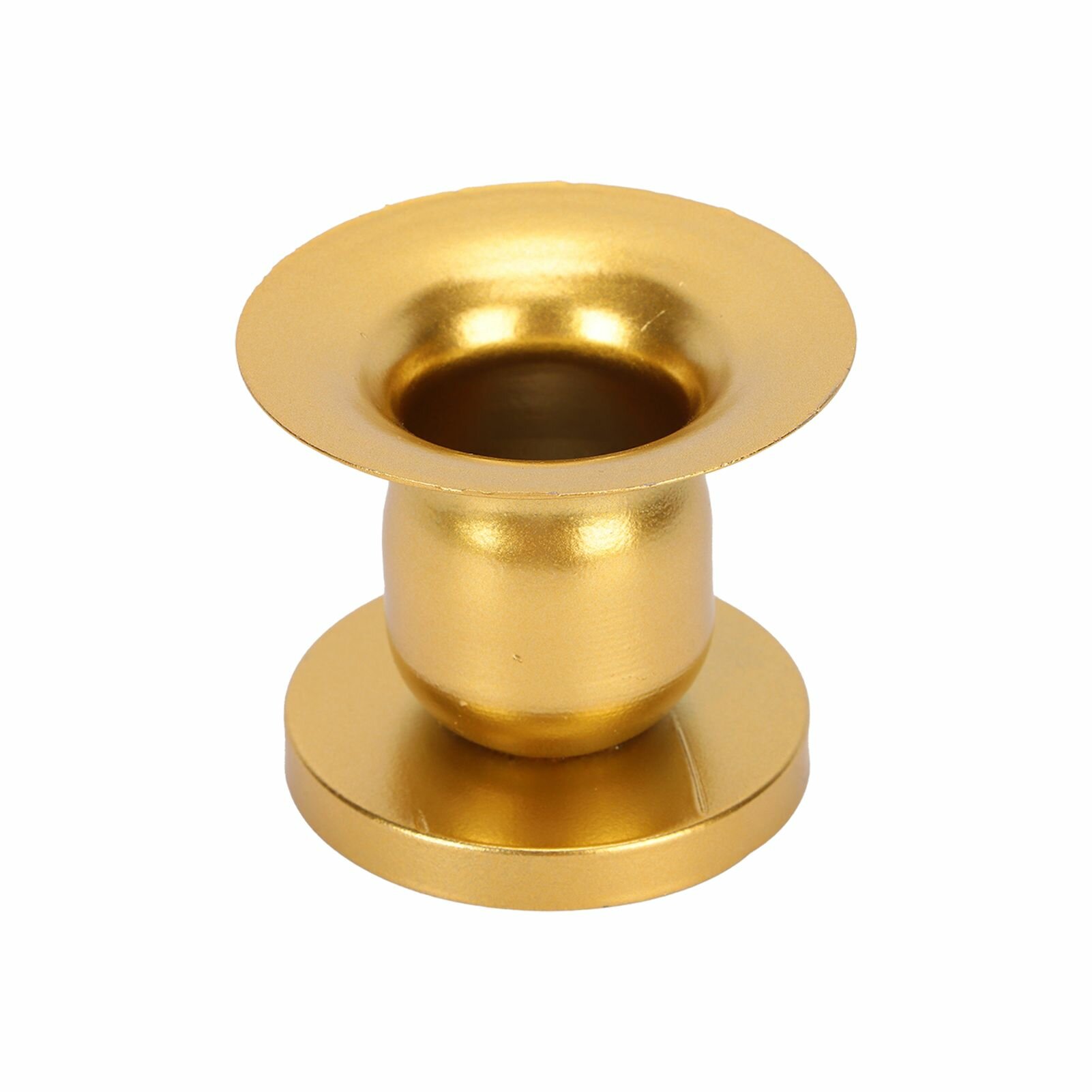 Столб подсвечник Европейский геометрический круглый подсвечник из кованого железа Подставка для домашнего декора Золотой