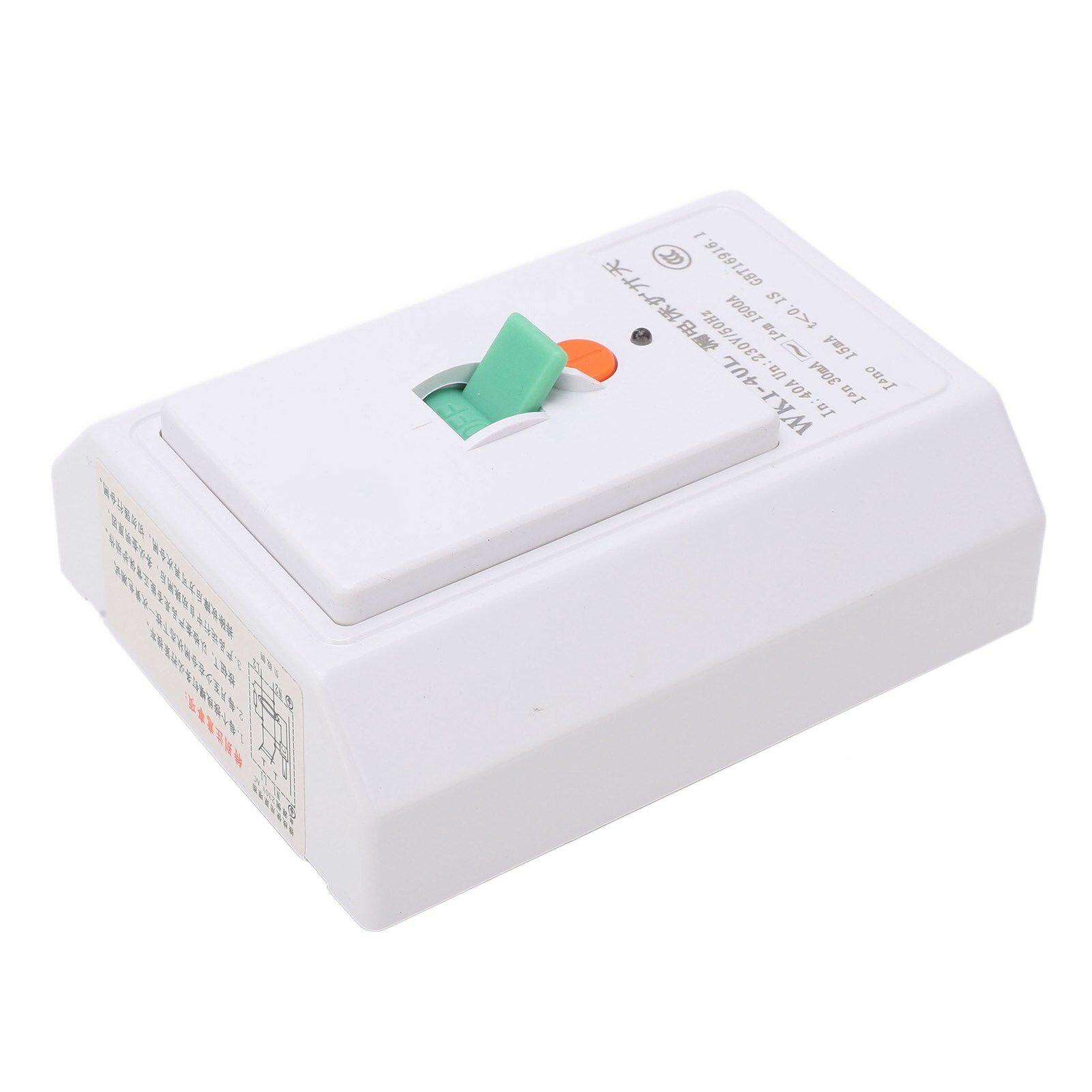 Автоматический выключатель защиты от утечки тока 40А 230В для кондиционера обогревателя