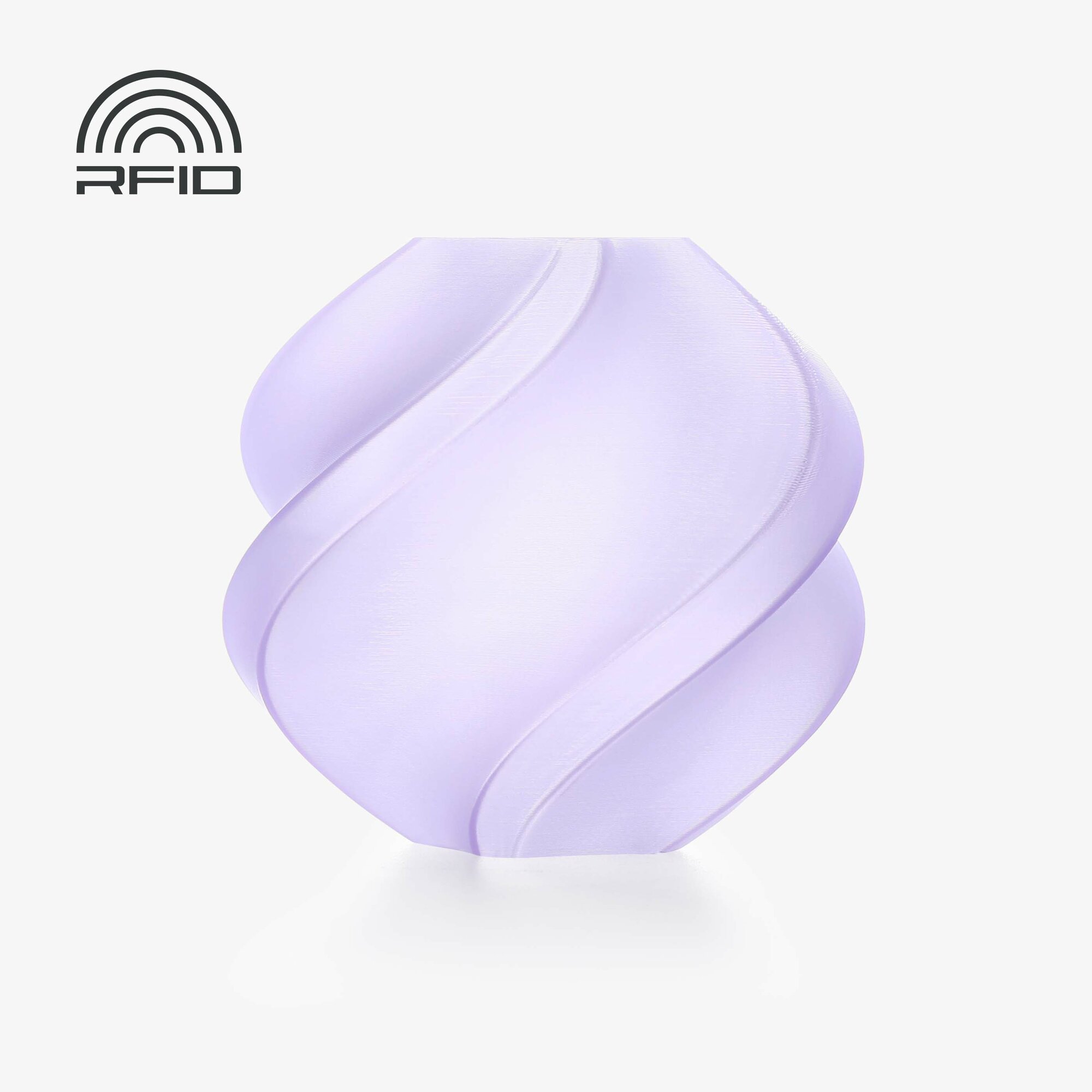Филамент для 3D-принтера BambuLab PLA Transluсent Лавандовый (Lavender 13711), 1 кг, с катушкой