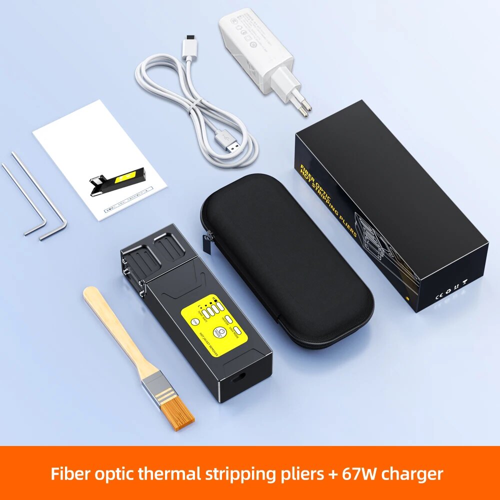 Термические клещи для оптоволокна LeeBeTo U9, EU plug