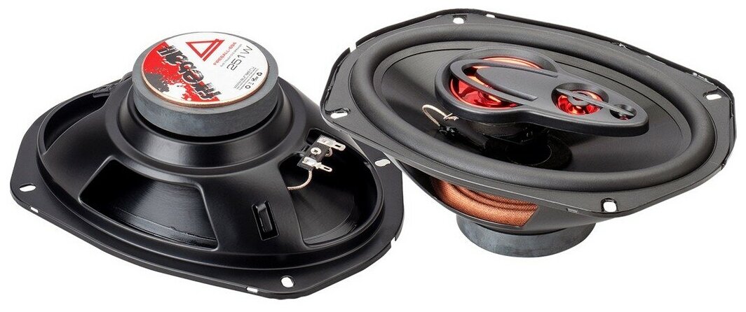 Акустика Aura Fireball-694 15х23см 4-х полосная 121Вт