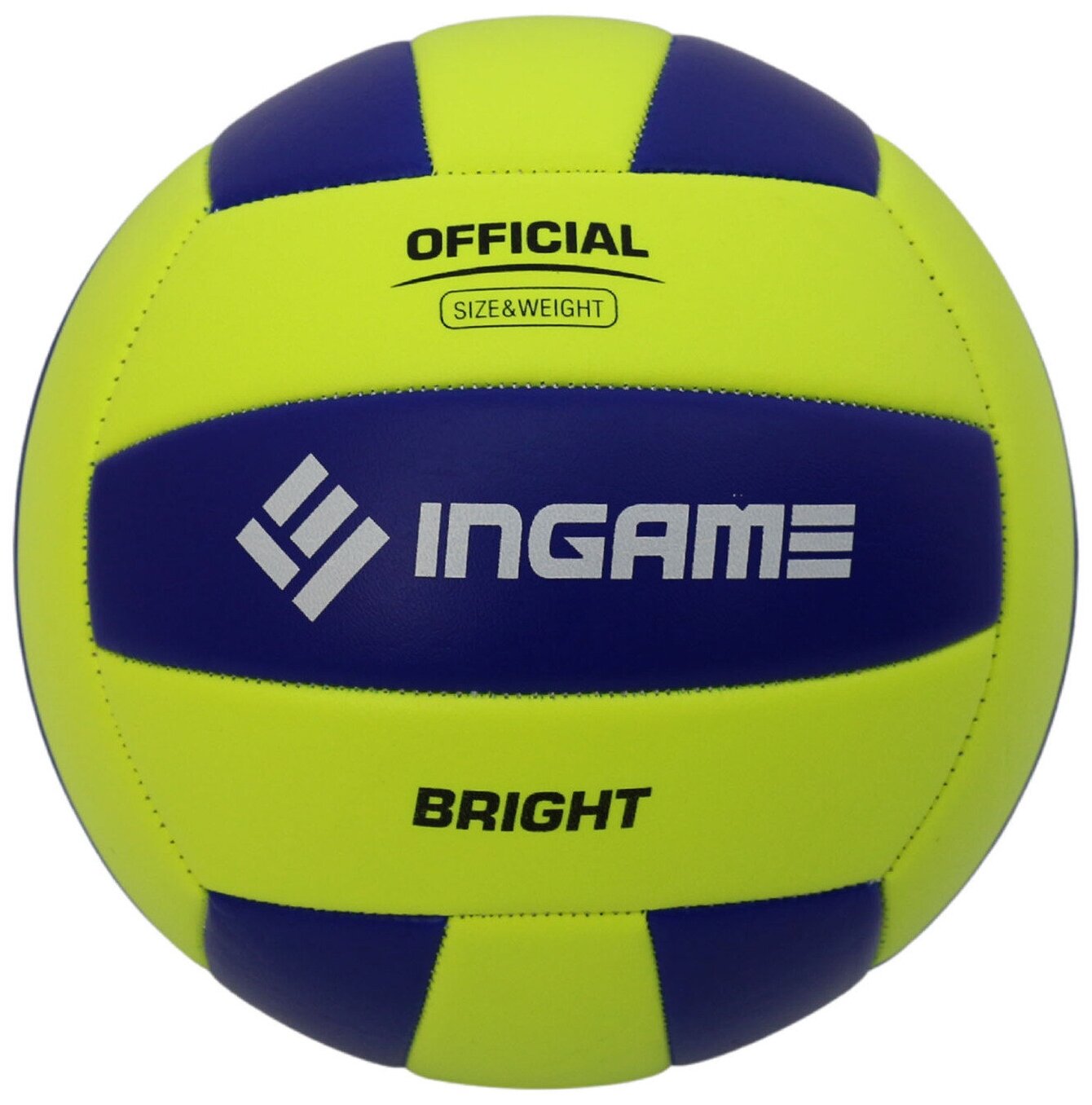 Мяч волейбольный INGAME BRIGHT сине-желтый