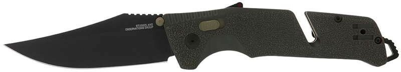 SOG Нож полуавтоматический Trident AT Olive Drab (11-12-03-41)