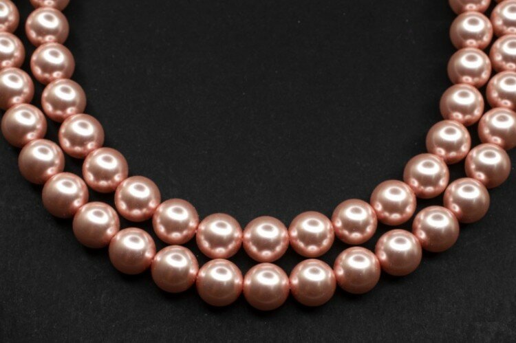 Жемчуг Preciosa Maxima, цвет rosaline, 8мм, 704-088, 10шт