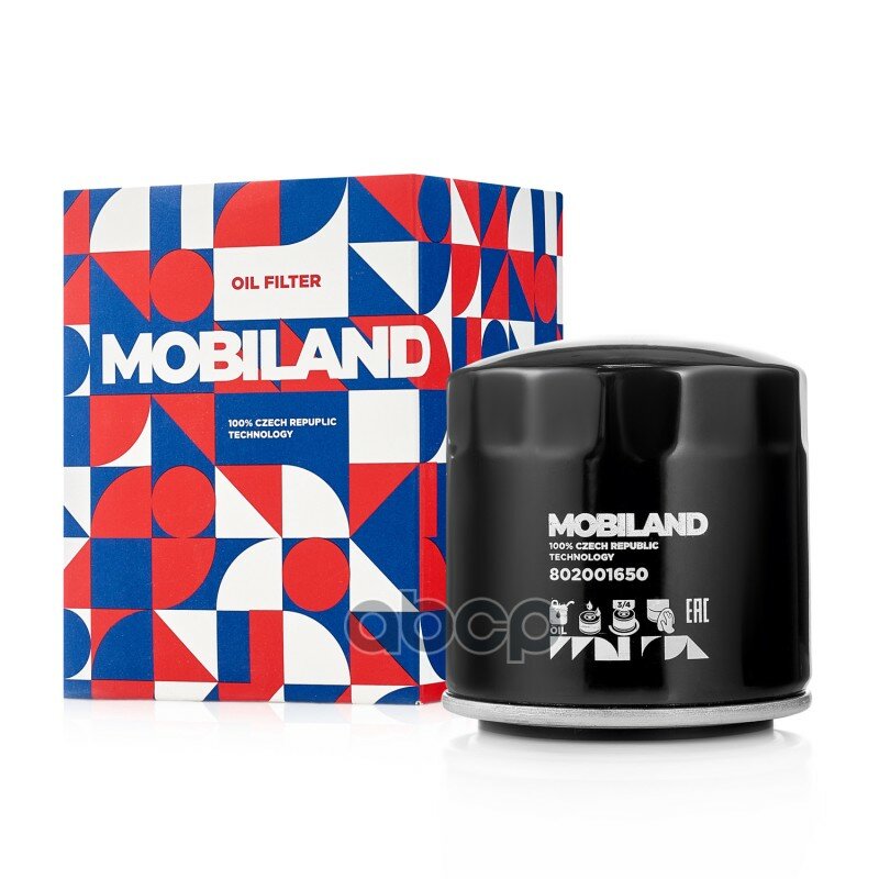 Фильтр масляный для а/м KIA RIO III (UB), CEED (CD), CEE'D (JD), SPORT MOBILAND арт. 802001650