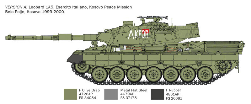 6481ИТ Танк Leopard 1A5 — фото 1