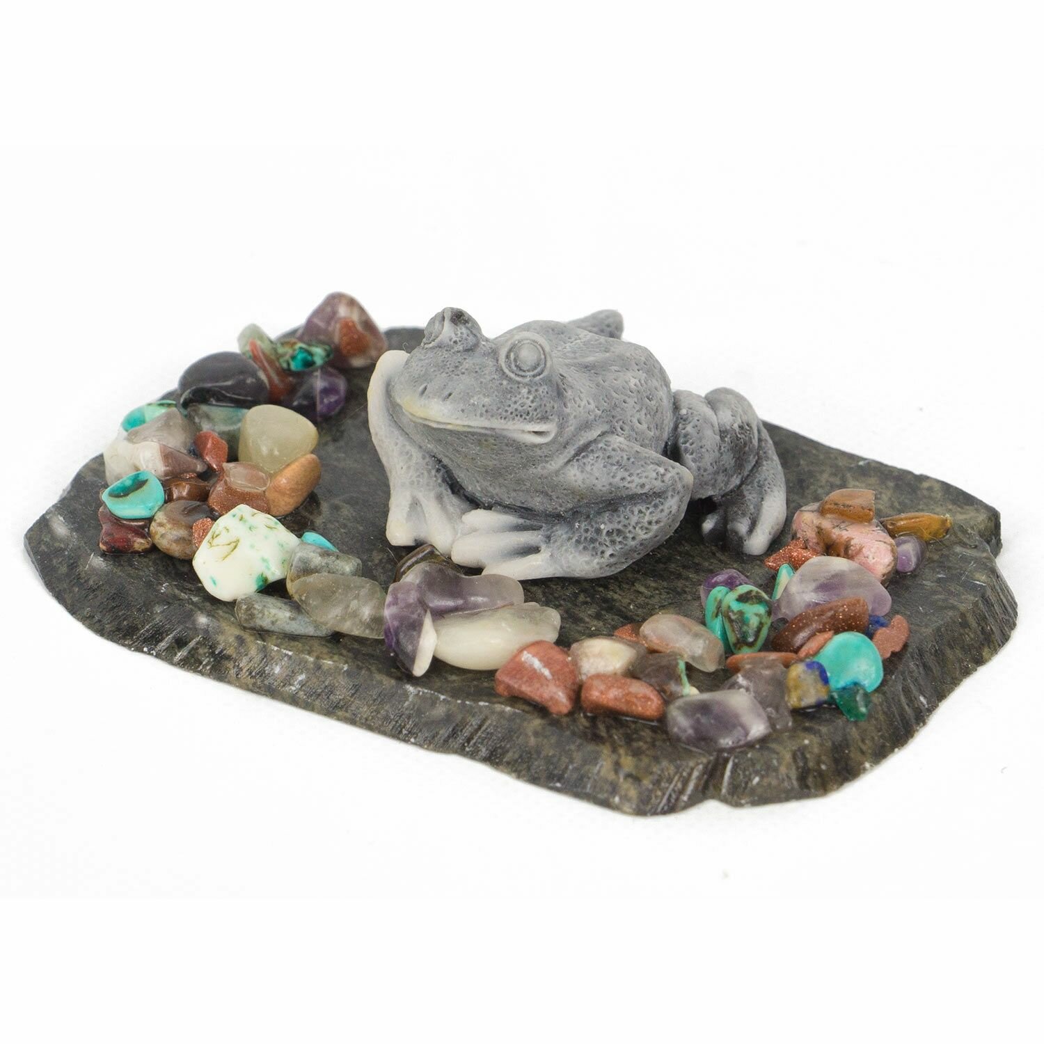 Сувенир "Лягушка малая" из мрамолита 117012