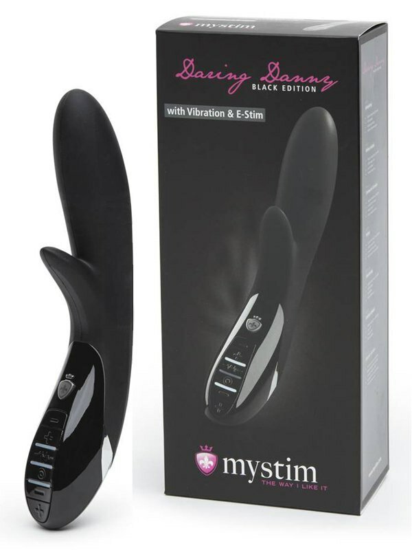 Вибромассажер Mystim "Daring Danny", электростимуляция, водонепроницаемый, силикон