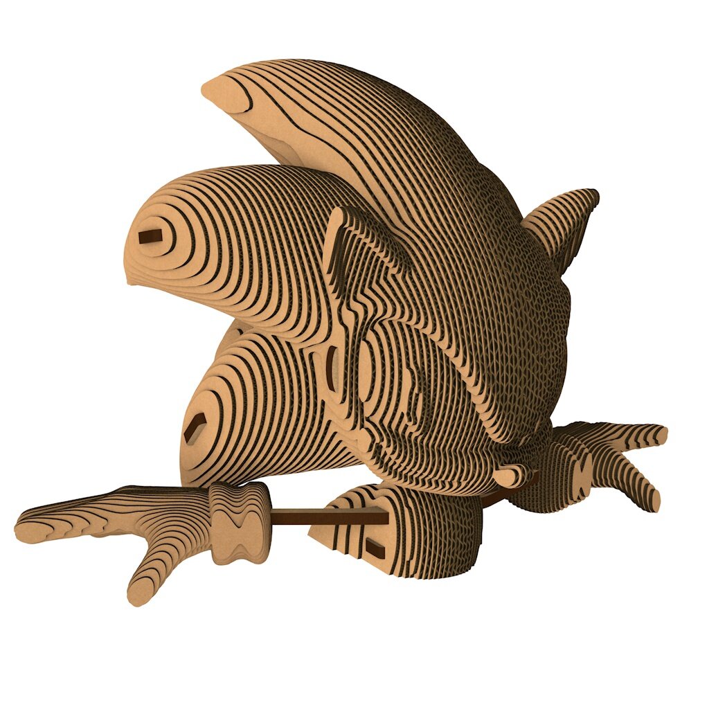 Конструктор 5CULT Sega Mega Drive, Соник, деревянный, 1:3, картонный, 208 элементов