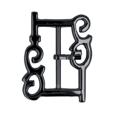 GB 1482 Micron №06 пряжка под черный никель прочная стальная пряжка для ремней