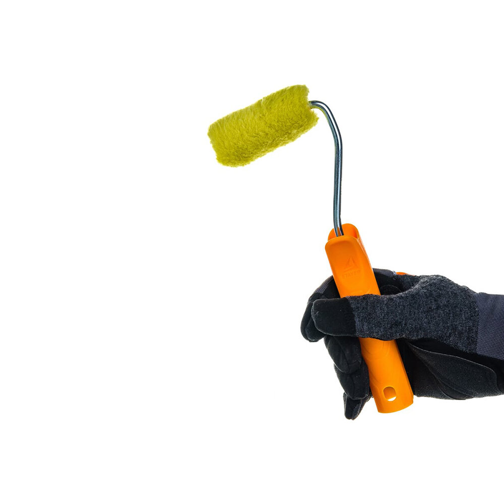 Мини-валик SYNTEX полиакрил малярный в сборе, ворс 12 мм, бюгель 6 мм, 15х70 мм, STAYER Master {03-0512-07_z01}, 1 шт