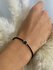Браслет-цепочка SIDORINA SOFIA ACCESSORIES, кристалл, 1 шт., размер 15 см, черны...