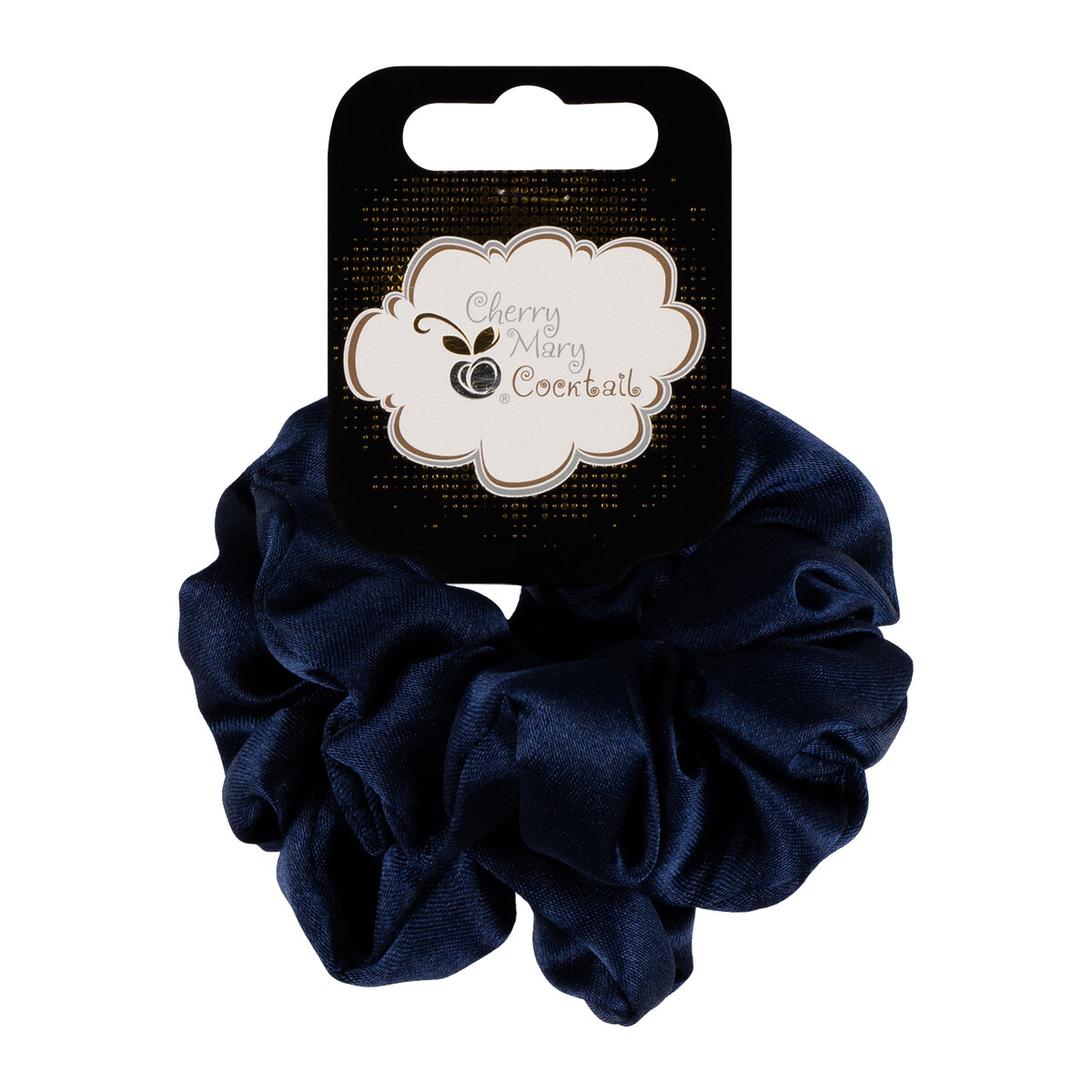 CHERRY MARY Резинки для волос 2 шт №02 темно-синий эластичные без металлических вставок