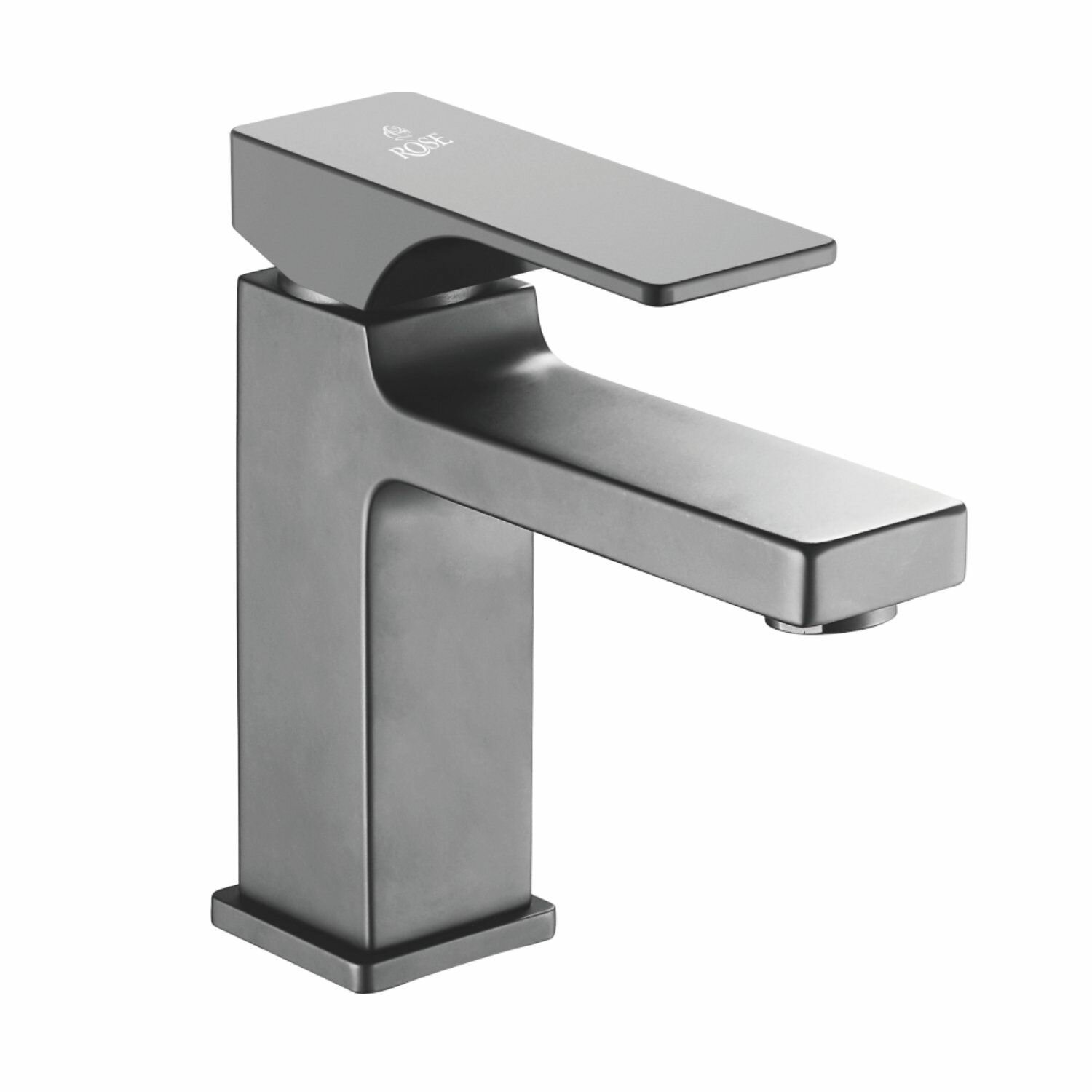 Смеситель для раковины Rose R1001T-1, Оружейная сталь