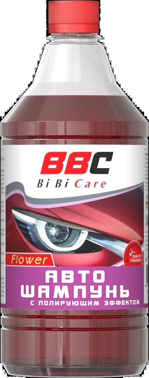 Автошампунь BiBiCare цветочный 1 л