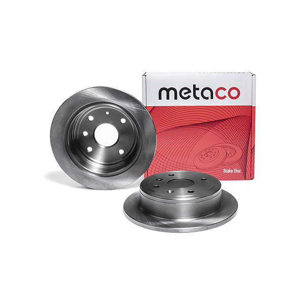 METACO 3060-003 (96549630) диск тормозной задний Chevrolet (Шевроле) Lacetti (Лачети) (2003-2013), (Комплект 2 штуки)