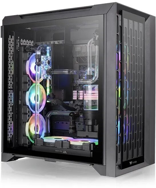 Корпус ATX Thermaltake CTE C700 TG ARGB black (ca-1x7-00f1wn-01)