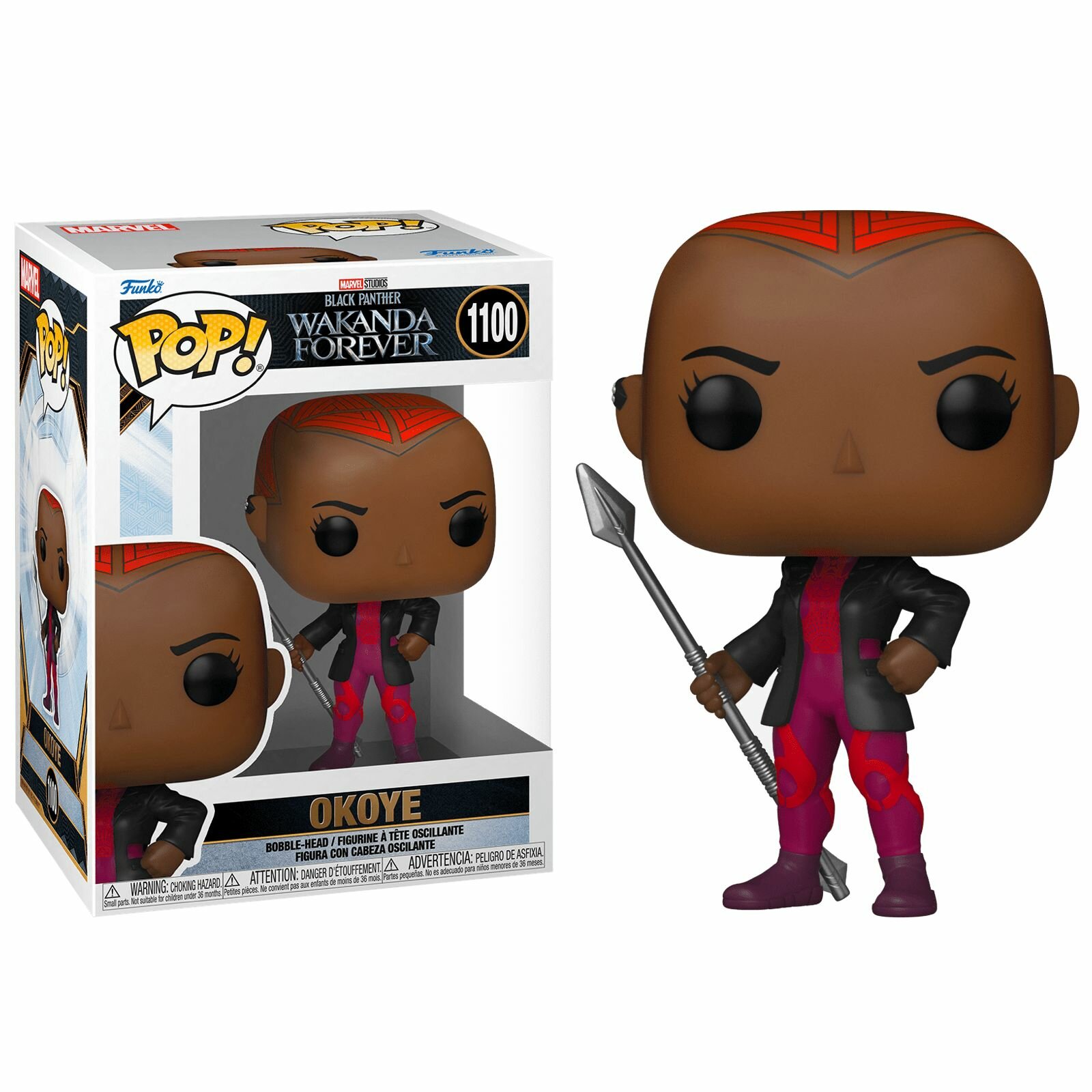 Фигурка Funko POP Okoye из фильма Black Panther 2: Wakanda Forever Marvel 1100