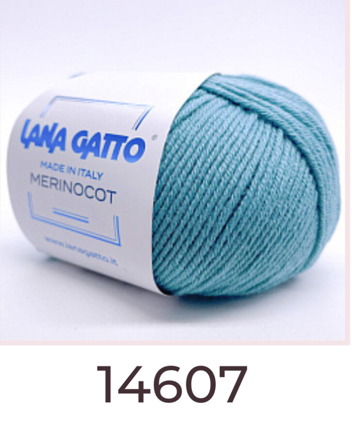 Lana Gatto merinocot 53% мериносовая шерсть 47% хлопок; 50гр-125м(1 моток) 14607