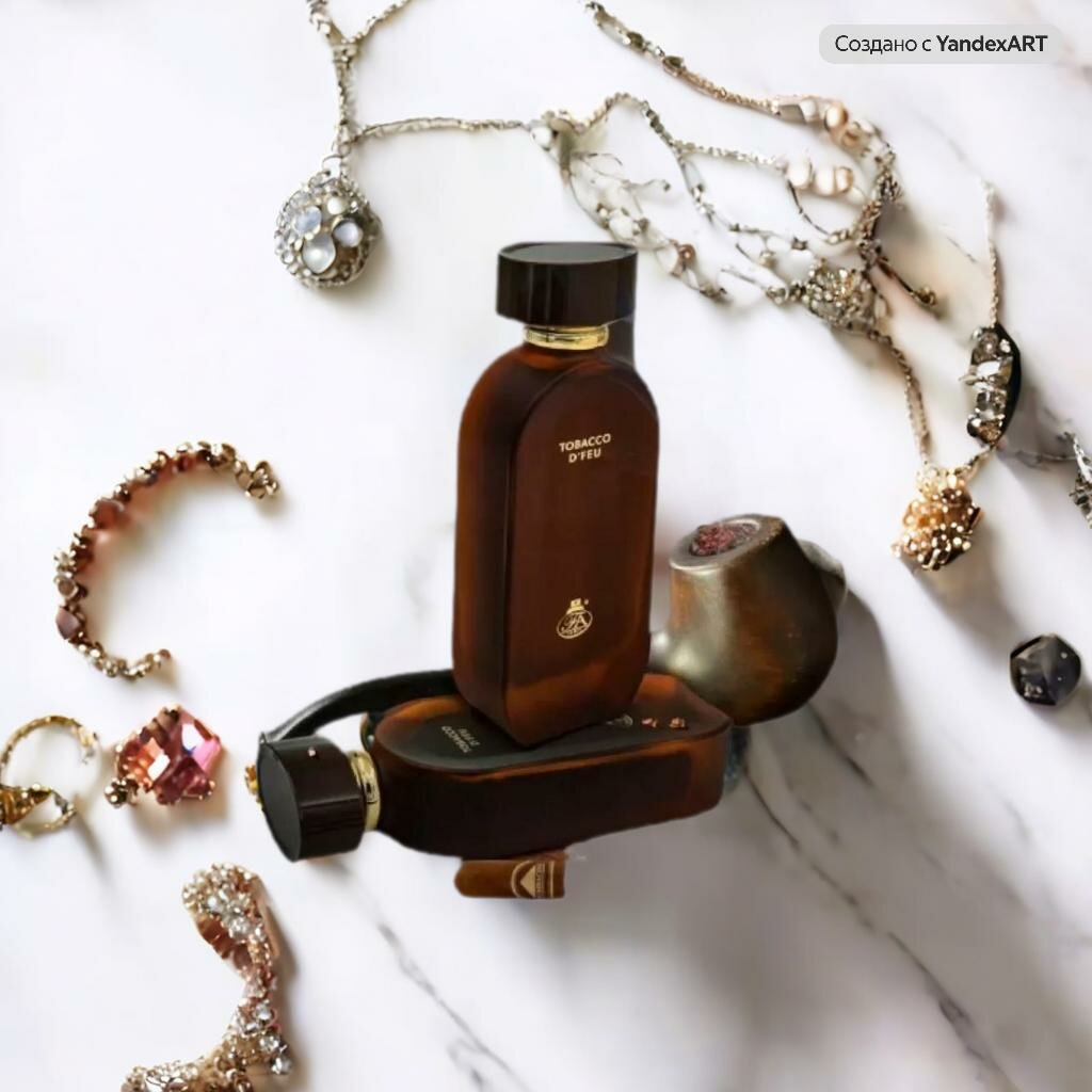Парфюмерная вода Fragrance World Tobacco D'Feu, восточная древесная, унисекс, 100 мл