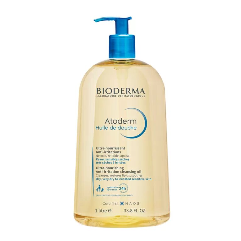 BIODERMA Atoderm Ultra-nourishing Anti-irritation cleansing oil Атодерм Масло для душа 1000 мл