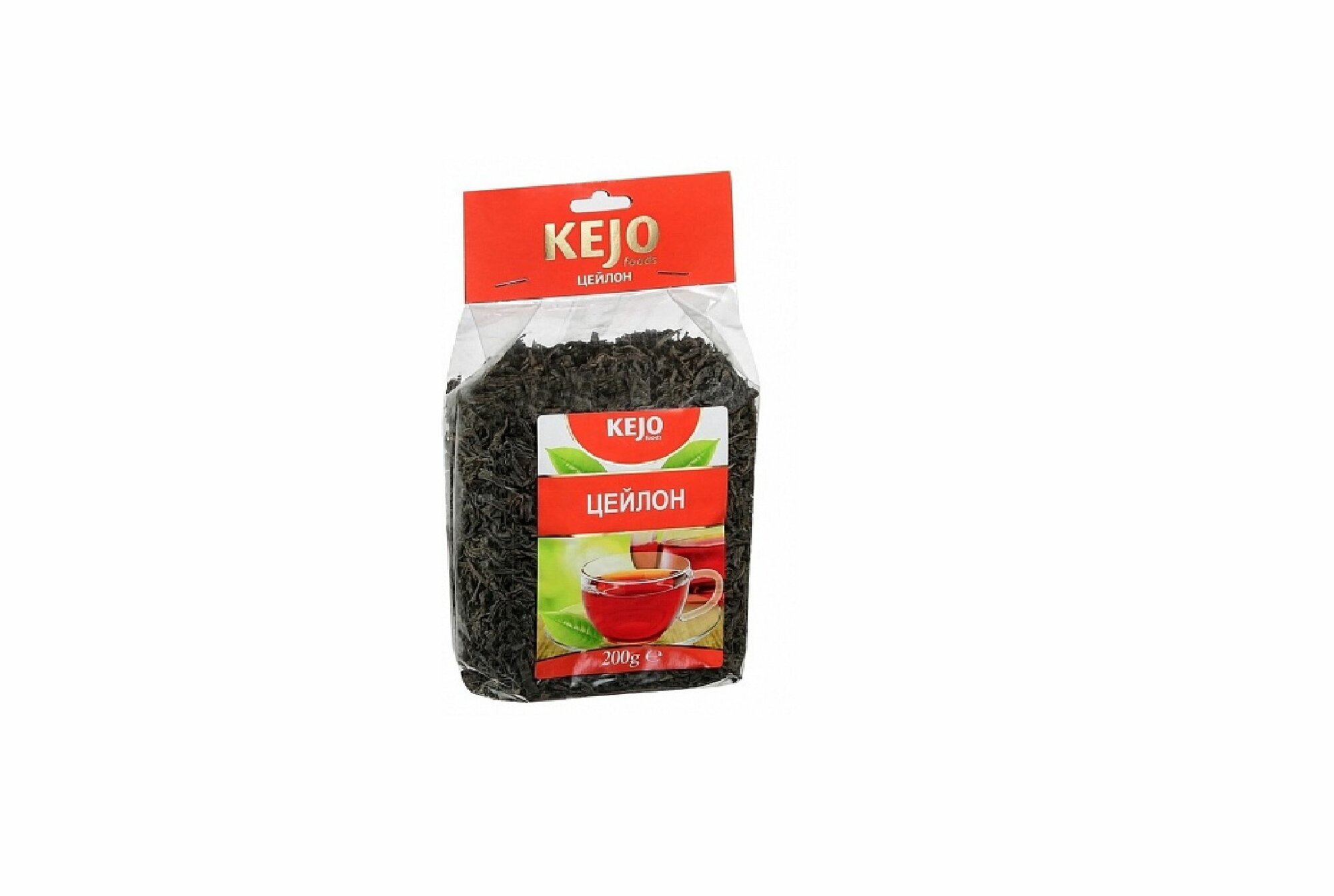 Kejo foods Чай "Цейлон", черный, красный лист, 200 гр