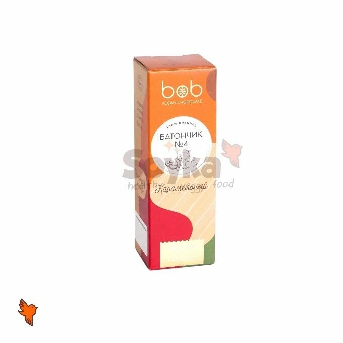 Батончик карамельный Bob, 45г