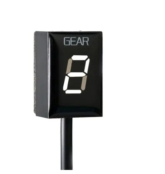 Индикатор передачи для Honda CBF500 CBR250R NRX1800 Valkyrie Rune VT750 VTX1300, аксессуары для мотоциклов, дисплей скорости 1-6 уровня white