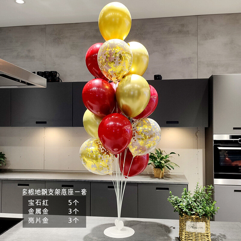 Стол с воздушными шарами "Приземление", 11 шаров, 2шт