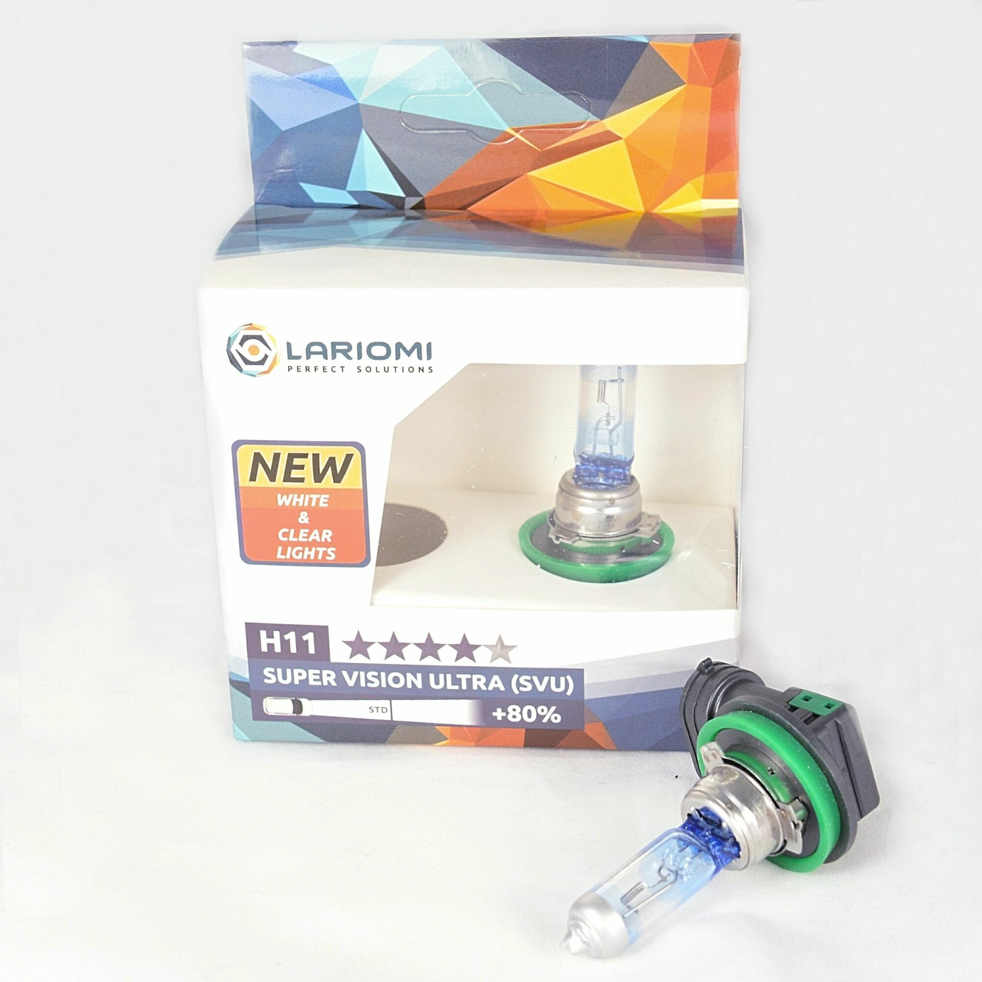 Лампа галогенная H11 12V 55W pgj19-2 Super Vision Ultra +80%