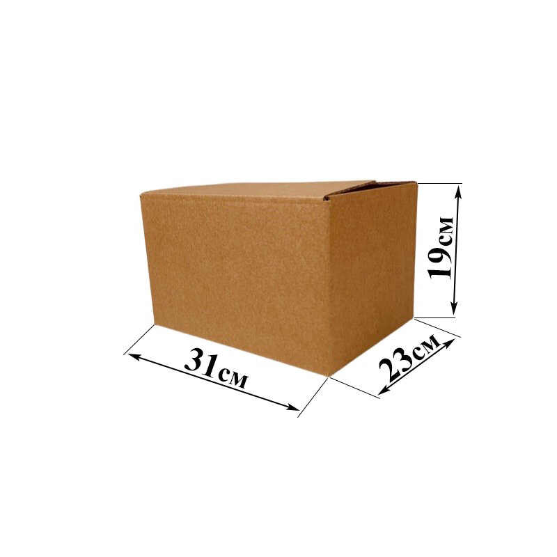 Картонная коробка "Переезд Маркет" №9, 31х23х19.5 см, комплект из 10 шт