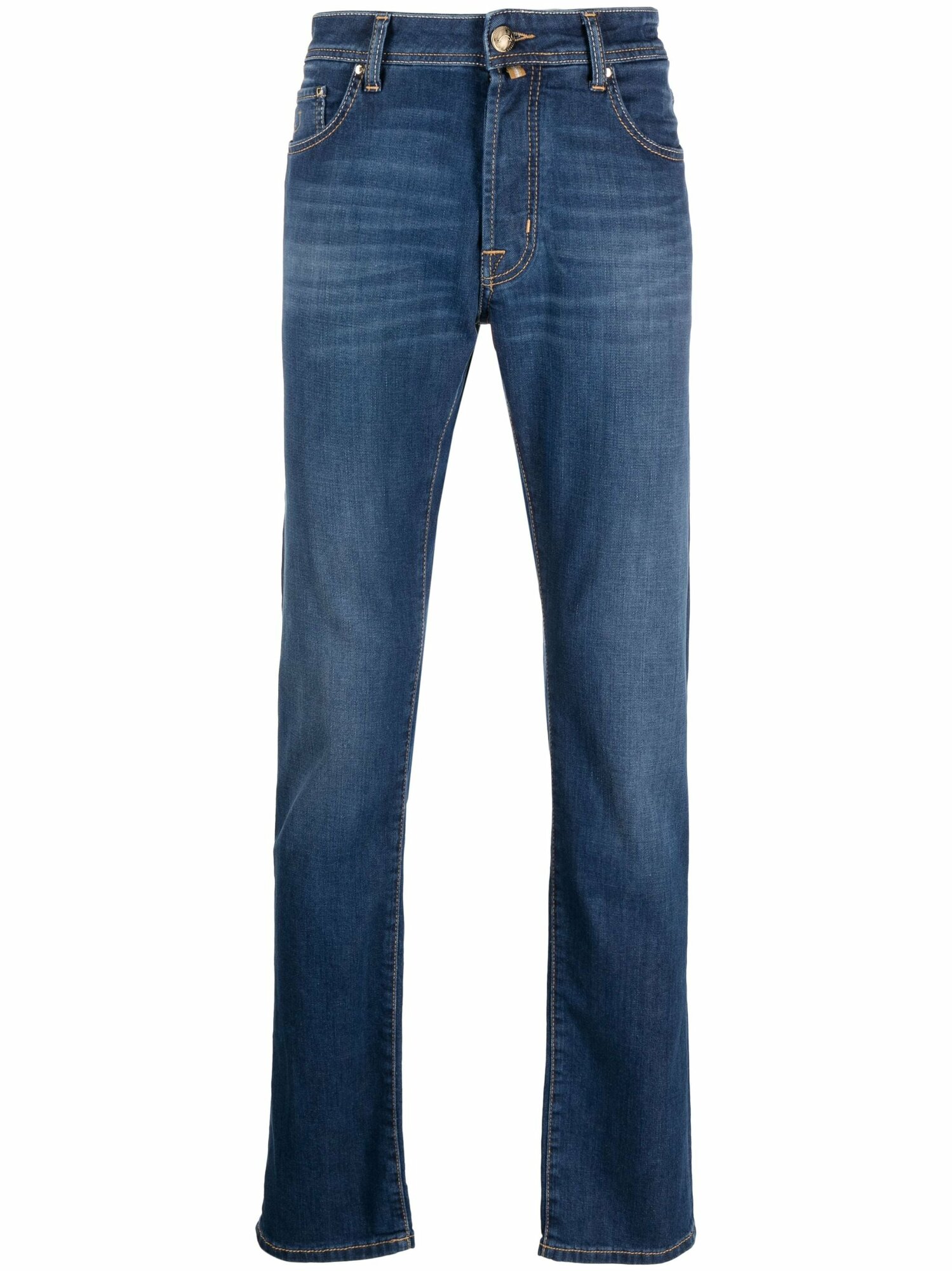 Джинсы Mid-rise straight-leg jeans 