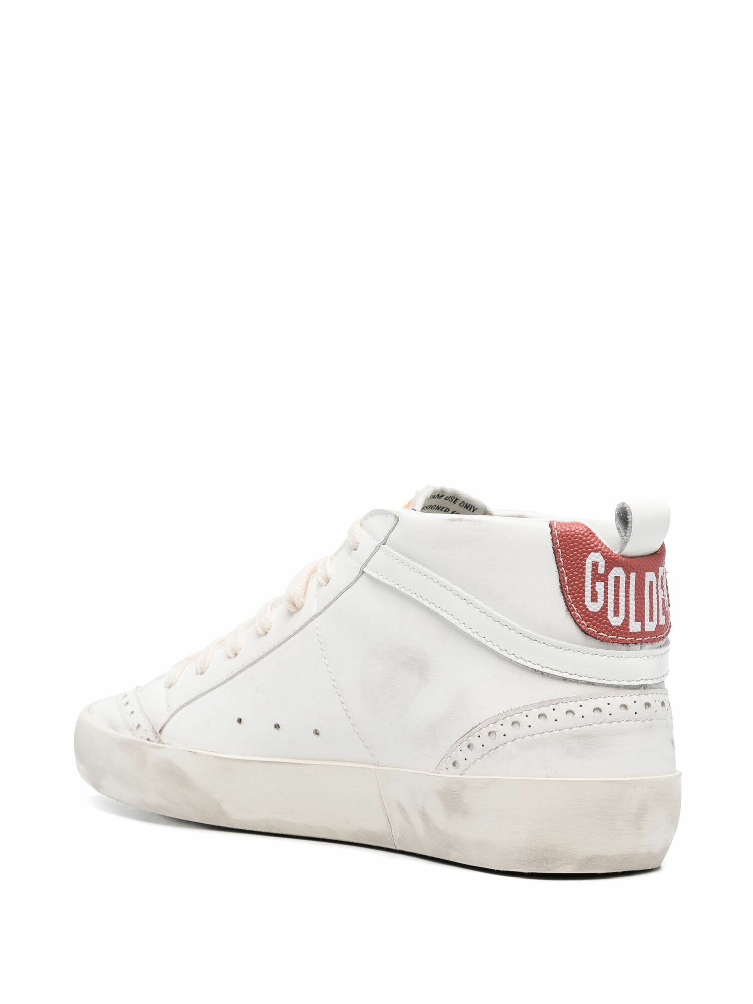 Кроссовки Golden Goose Mid Star, размер 39, бежевый/белый — фото 1