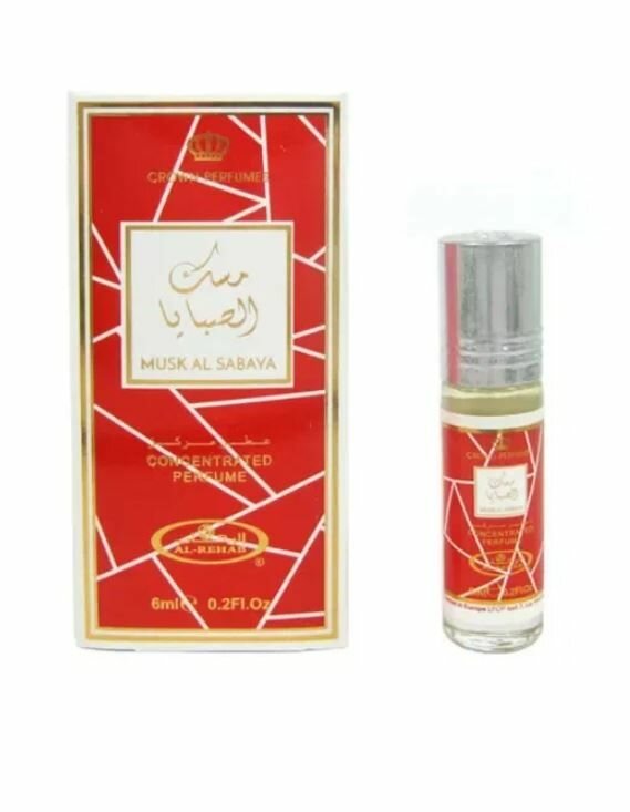 Al Rehab Арабские масляные духи Musk Al Sabaya, 6мл.