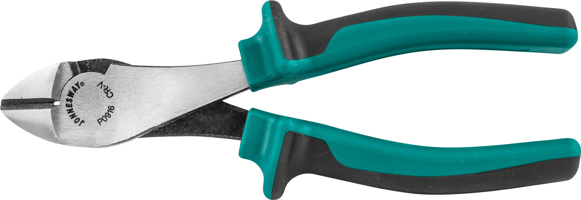 Бокорезы с увеличенными рычагами и двухкомпонентными рукоятками, 160 мм, P0916, Jonnesway