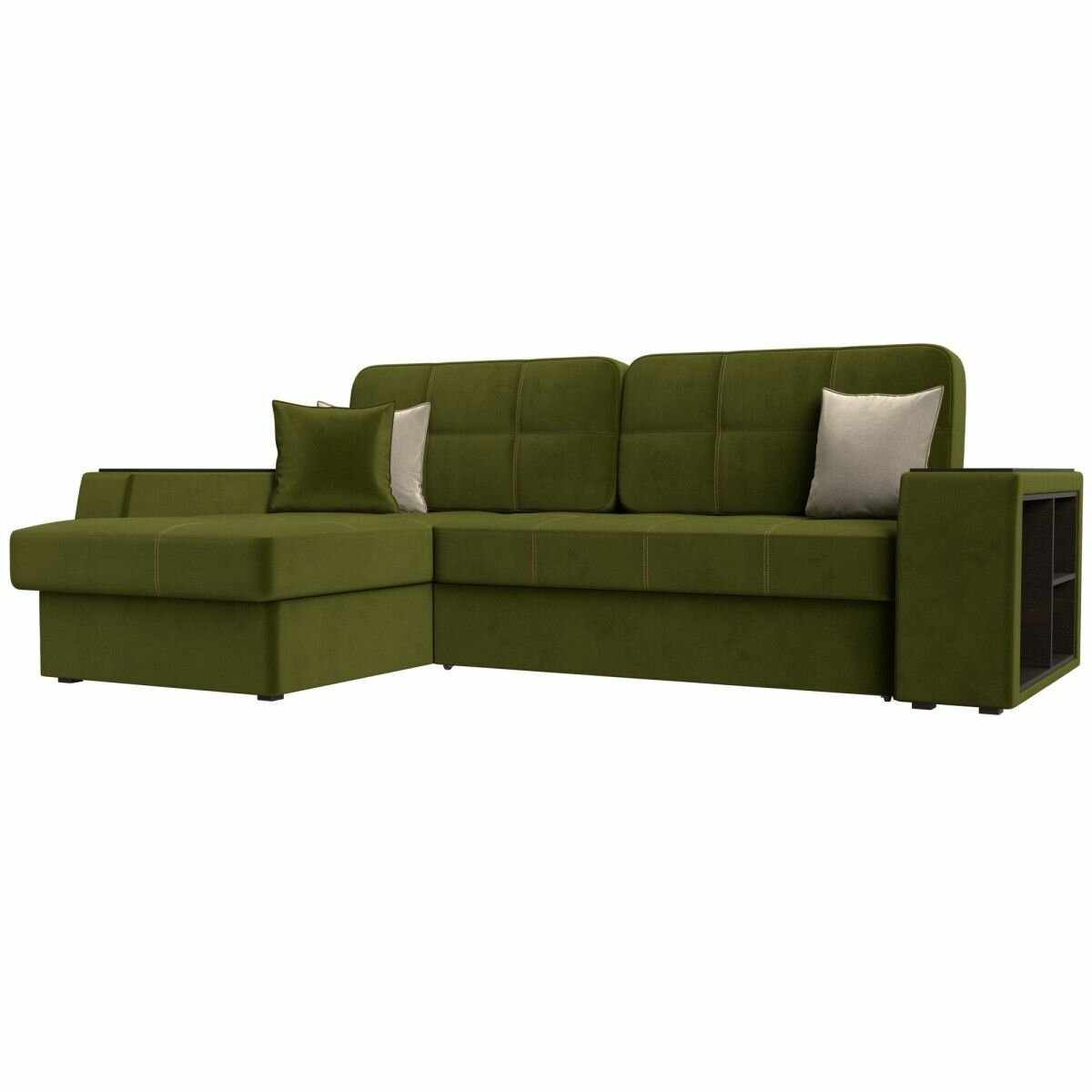 Угловой диван Брюссель левый угол, Микровельвет, Модель 29387L