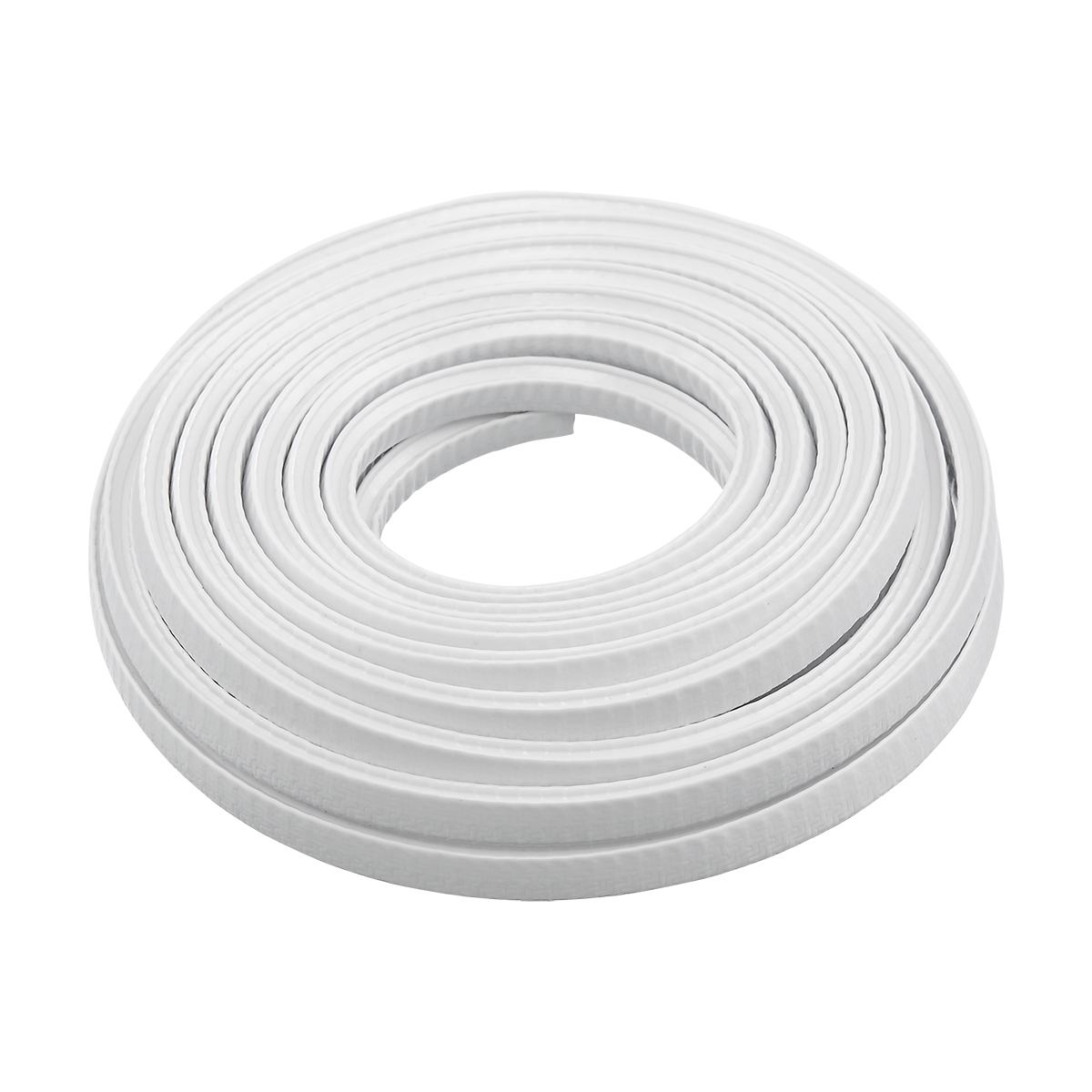 Молдинг для защиты кромки двери, 5 м. ZiPOWER, белый PM6456