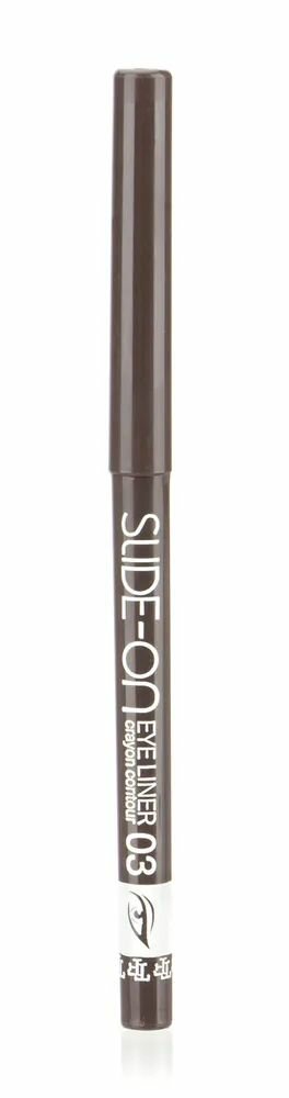 TF cosmetics Карандаш для глаз Slide-on Eye Liner, автомат, тон 03 кофейный коричневый