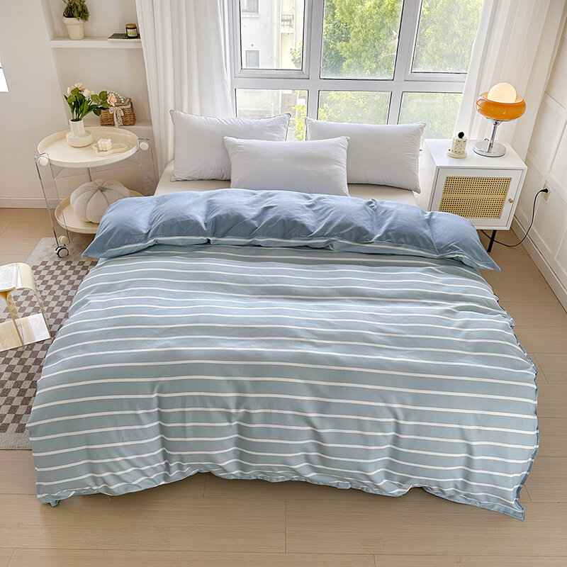 Пододеяльник Sweet Dream, стеганый, с принтом, синий, 1.5x2 м